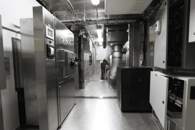 Consolidated Sterilizer Used in Mobile-Response Lab in Abu Dhabi